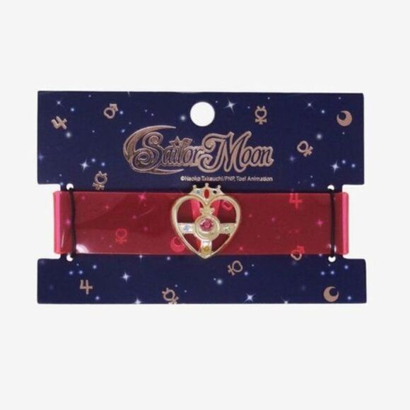 Sailor Moon | Jewelry | Sailormooncosplaylocketsymbolwristcuffbracelet ...